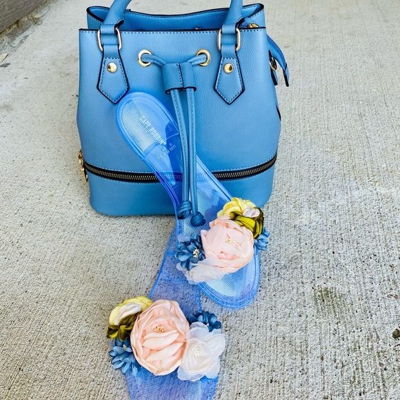 Shoes | Bucket Bag With Matching Sandals | Poshmark